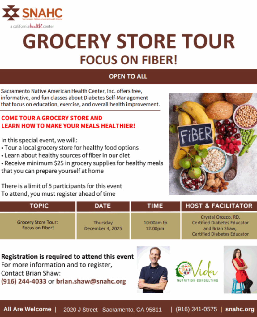 DLW: 2025 Grocery Store Tour - Focus on Fiber - Sacramento Native ...